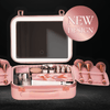 Glow Beaty Case | LED Makeup Case With Mirror | HD Makeup Brushes ...