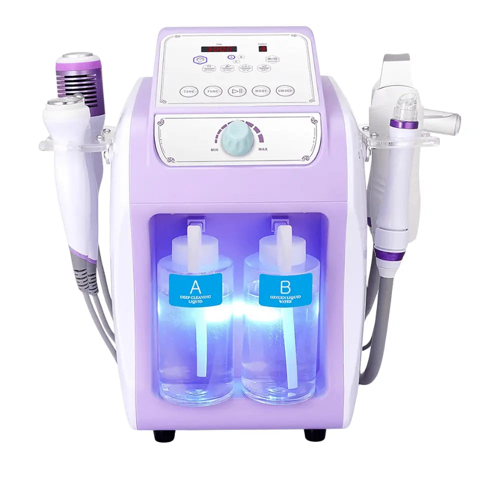 6 In 1 Hydro Dermabrasion Facial Machine Purple | Microdermabrasion ...