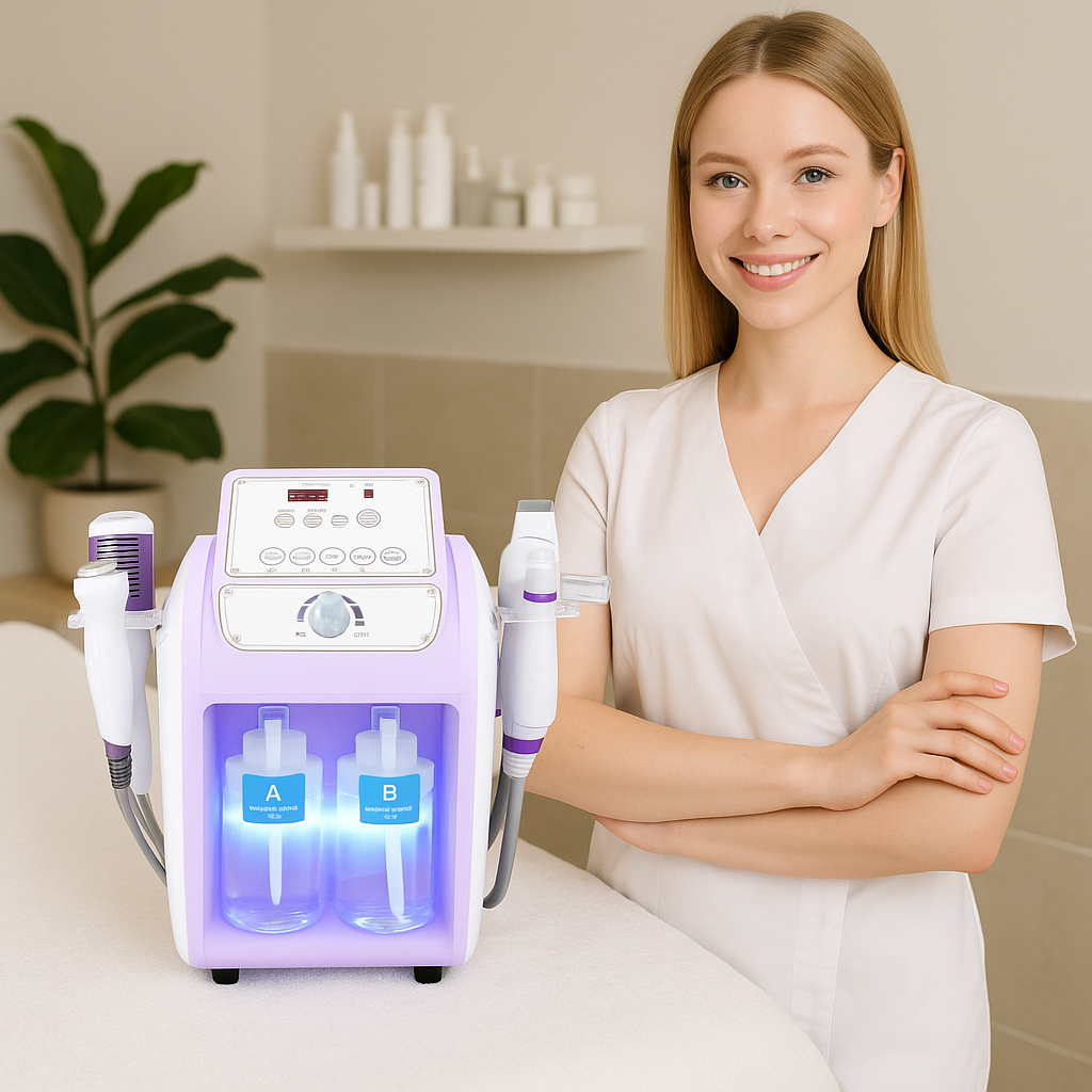 Hydrodermabrasion Machine 6 in 1 | Aqua Facial Machine UK | Oxygen ...